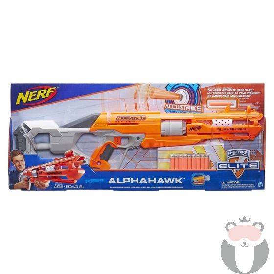 Hasbro Бластер Nerf N-Strike Elite Series AccuStrike Series Alphahawk ...