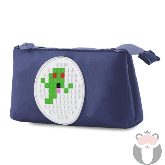 Несесер за моливи Pixie Crew PXA01, Син със светещ панел - Tediko.bg