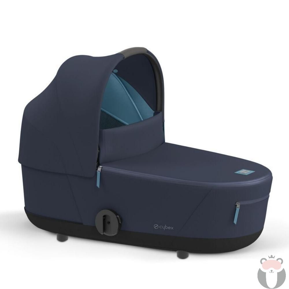 Cybex Кош за новородено Mios 3 Lux New Generation, Nautical Blue ...