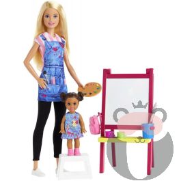 Комплект Mattel BARBIE Учител по рисуване - Tediko.bg