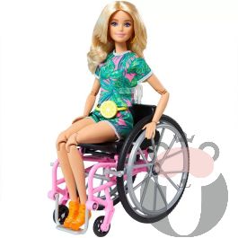Кукла Mattel BARBIE Fashionistas 165 с инвалидна количка 3402294 ...