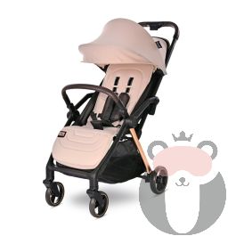 Lorelli Детска количка LORET до 22 кг., автоматично сгъване, Бежова - Tediko.bg