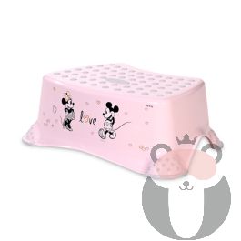 Lorelli Стъпало за баня "МИНИ LOVE", Розово - Tediko.bg