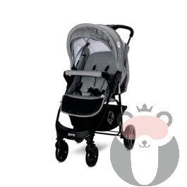 Lorelli Детска количка Daisy Basic с покривало, Cool Grey - Tediko.bg