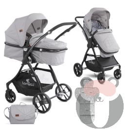 Lorelli Комбинирана детска количка STARLIGHT, Grey - Tediko.bg