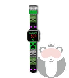 Minecraft LED часовник Faces - Tediko.bg