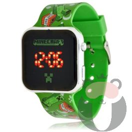 Minecraft LED часовник - Tediko.bg