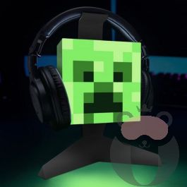 Minecraft Светеща стойка за слушалки Creeper - Tediko.bg