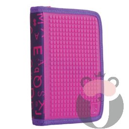 Несесер за моливи Pixie Crew PXA04, Лилав букви - Tediko.bg