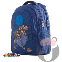 Раница Pixie Crew PXB06, DINO/Синя - Tediko.bg