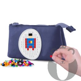 Несесер за моливи Pixie Crew PXA01, Син със светещ панел - Tediko.bg